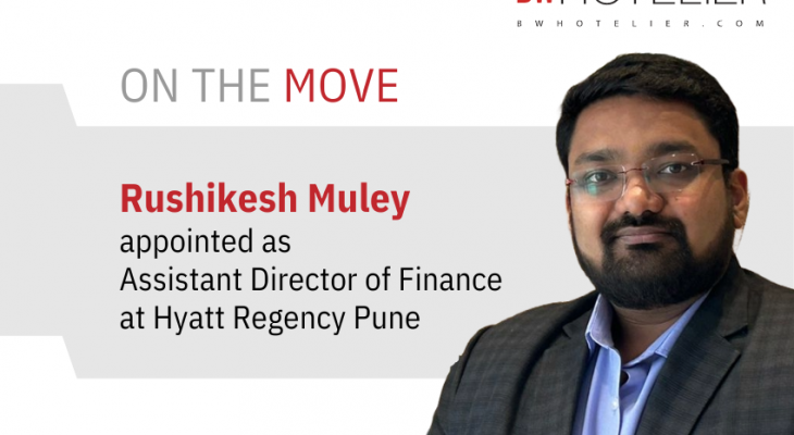 Rushikesh Muley appointed as Assistant Director of Finance at Hyatt Regency Pune - BW Hotelier
